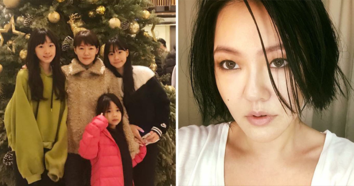 小S三千金越長越美！ 12歲大女兒「狂抽高超越媽」 曬全家福甜翻網 - boMb01